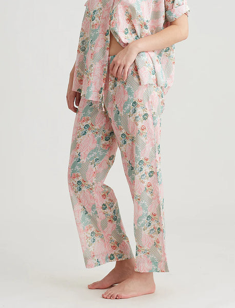 Papinelle - Sasha Straight Leg Pant | English Rose – Peachie Lingerie