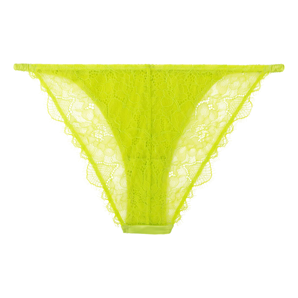 Love Stories - Wild Rosie Delicate Lace Brief | Lime – Peachie Lingerie