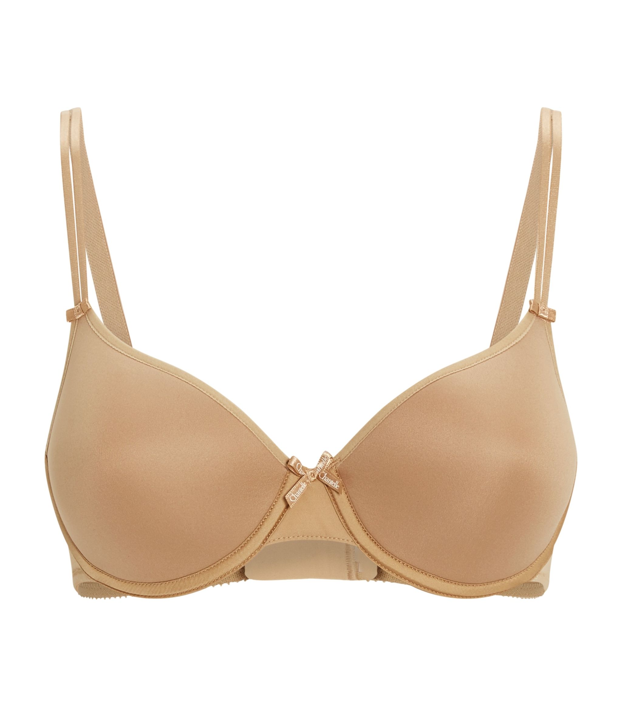 Chantelle - Covering Memory Bra| Toffee & Black – Peachie Lingerie